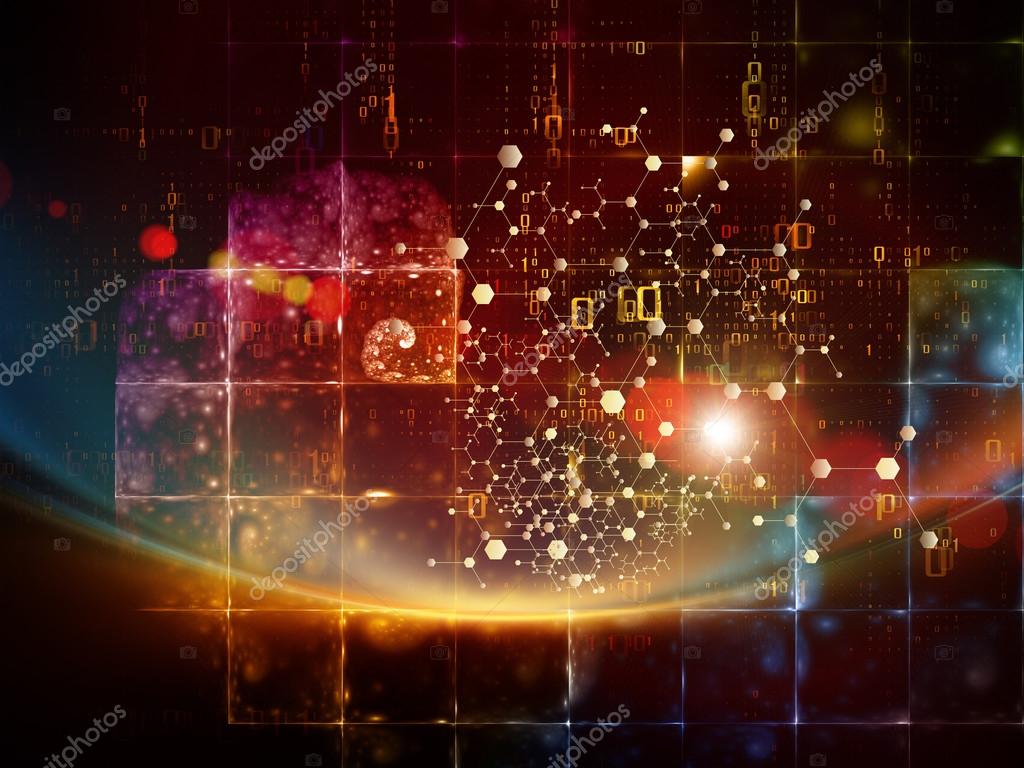 Particle Technologies — Stock Photo © agsandrew #54712061