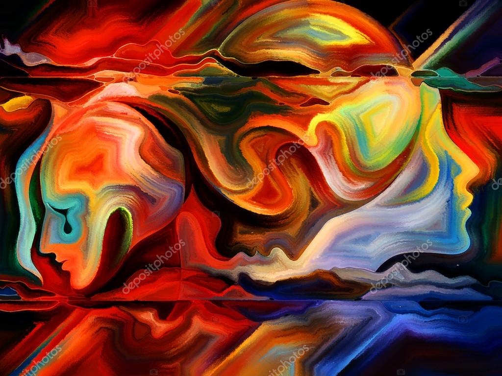 Advance of Inner Paint Stock Illustration by ©agsandrew #57055583