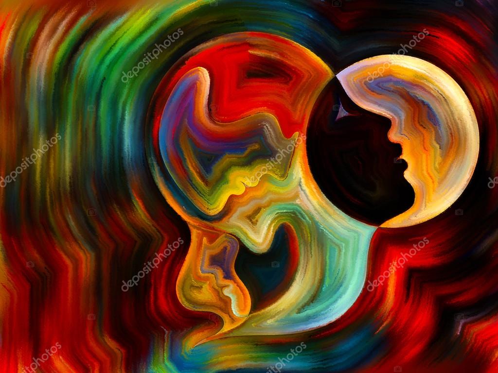 Kiss of Inner Paint Stock Photo by ©agsandrew 59189559