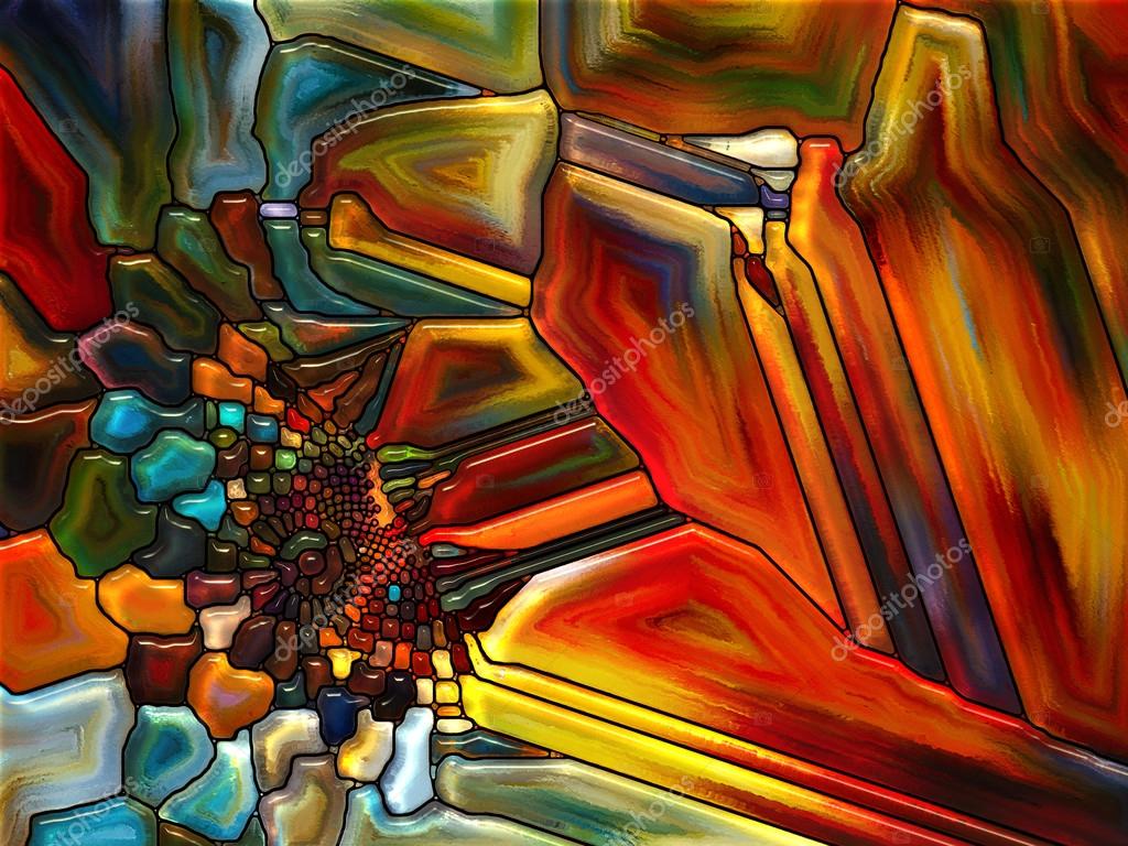 Virtual Stained Glass Stock Illustration by ©agsandrew #61205051