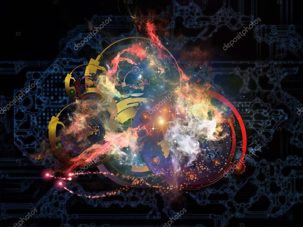 Digital Life of Technology — Stock Photo © agsandrew #63181143