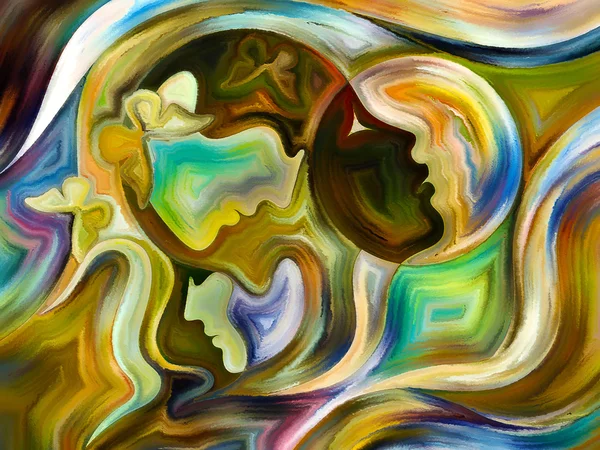 Dance of Inner Paint — Stock Photo © agsandrew #57055423