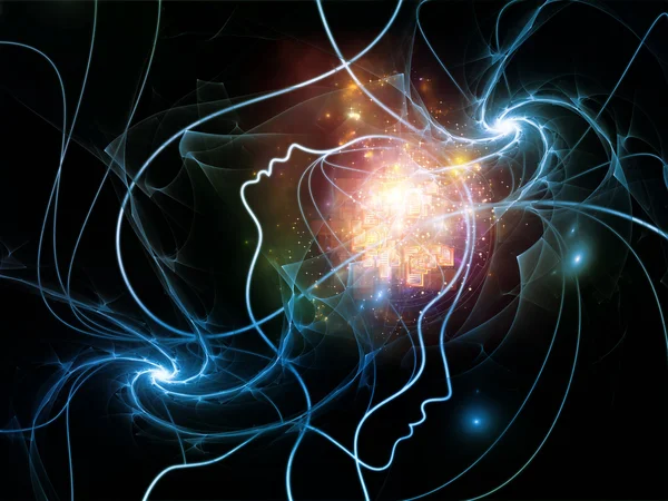 Virtual Thought Network Stock Photo by ©agsandrew 84845030