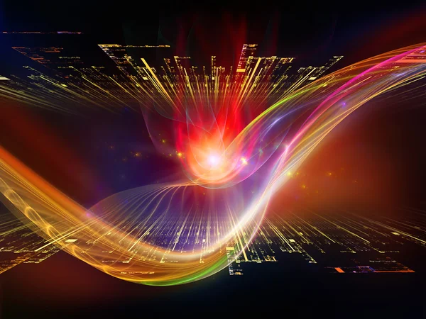 Visualization of light waves Stock Photos, Royalty Free Visualization ...