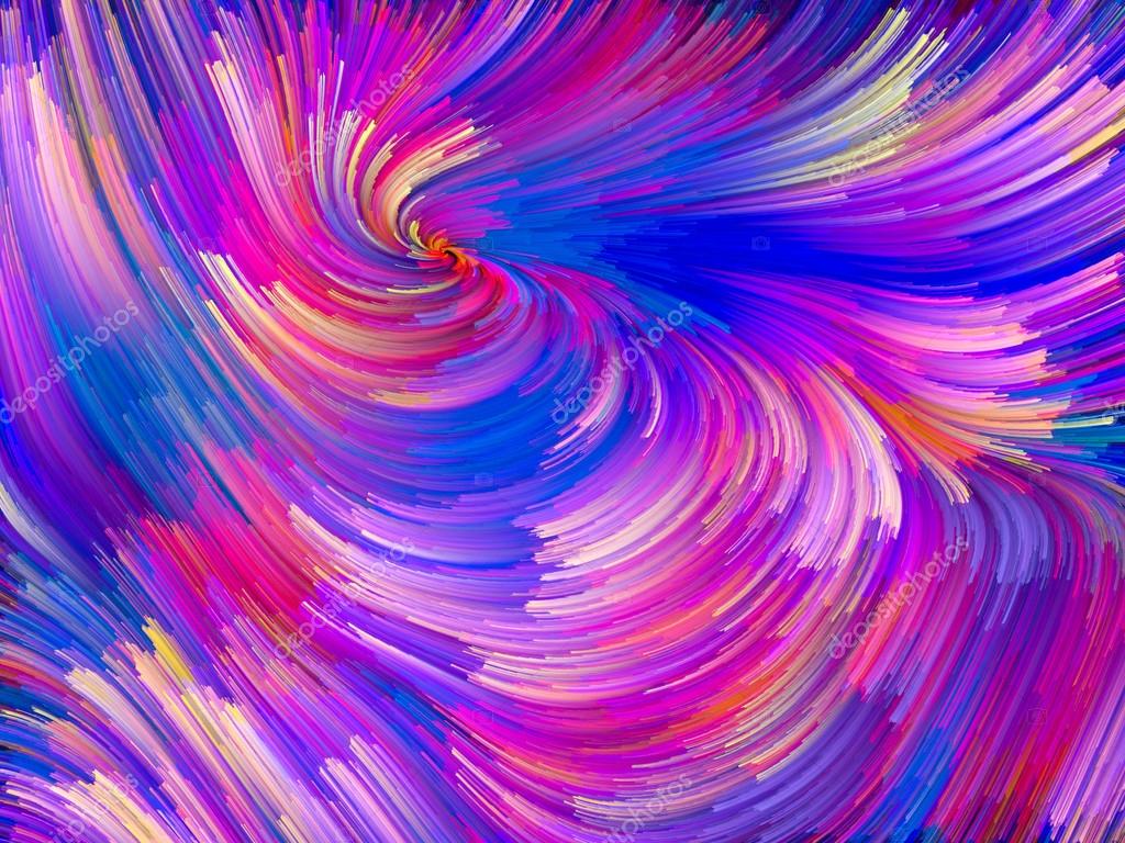 Energy of Color Vortex — Stock Photo © agsandrew #78317046
