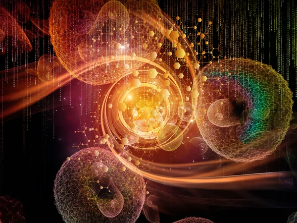 Glow of Particles - Stock Image - Everypixel