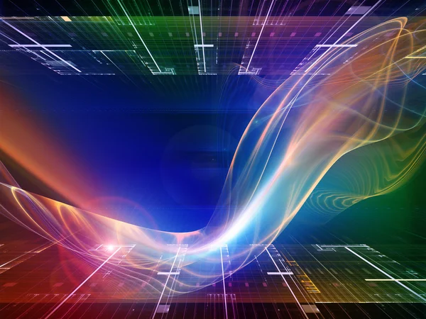 Visualization of light waves Stock Photos, Royalty Free Visualization ...