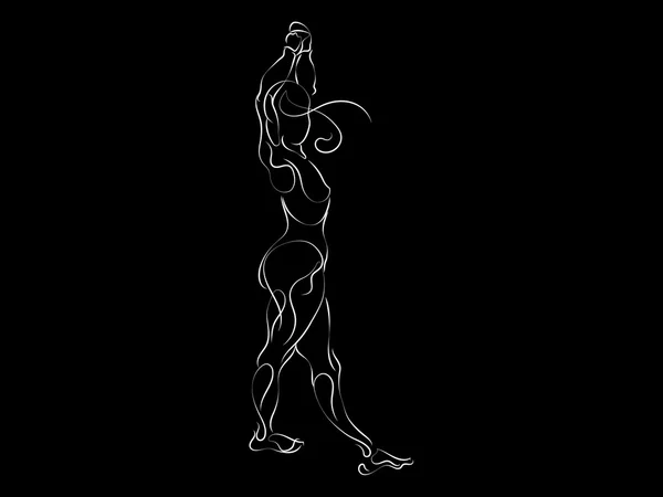 Human Curves silhouette Stock Vector Image by ©agsandrew #83386790