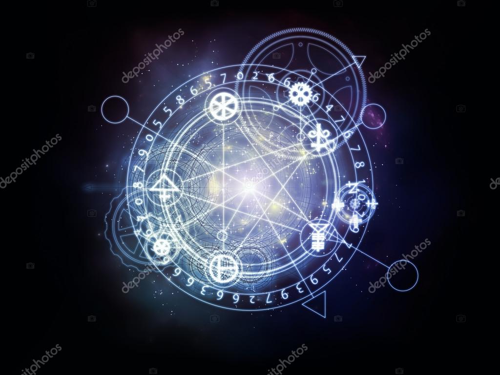 Virtual Life of Sacred Geometry Stock Photo by ©agsandrew 84844036