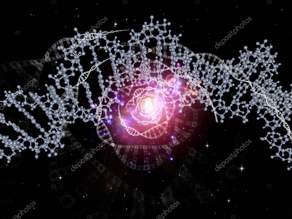 Unfolding of DNA Stock Photo by ©agsandrew 85707866