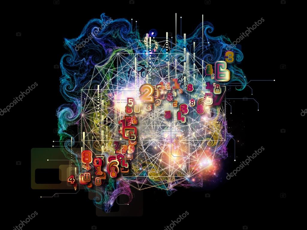 Networking Particles background — Stock Photo © agsandrew #92097404