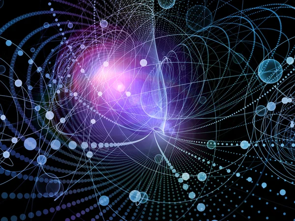 Virtual Wave Particle — Stock Photo © agsandrew #90708422