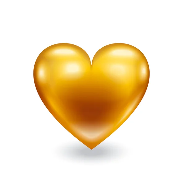 Gold heart Stock Photos, Royalty Free Gold heart Images | Depositphotos