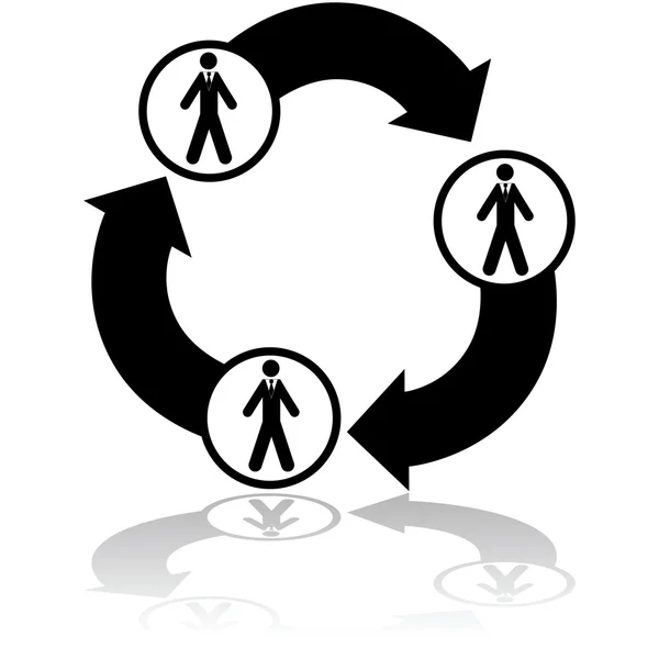 Stick figure talk Vector Art Stock Images | Depositphotos