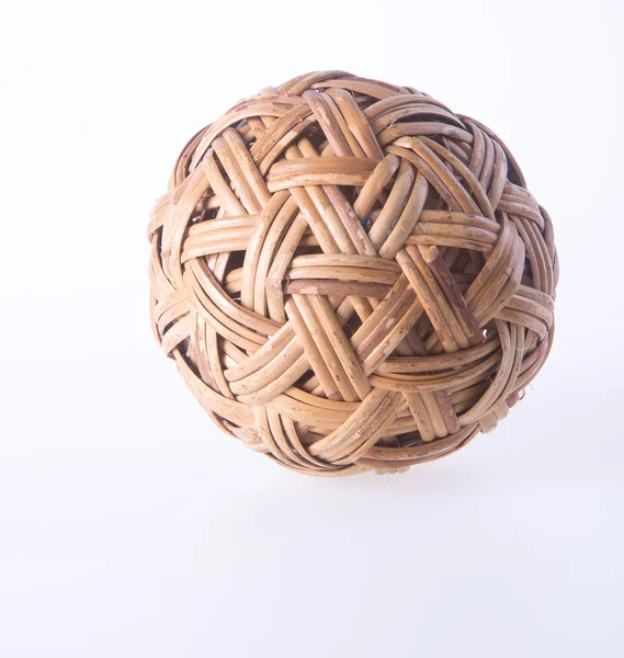 Rattan Weaving Ball Wicker Wear Sport Ball Famous Asia Wooden — Stock ...