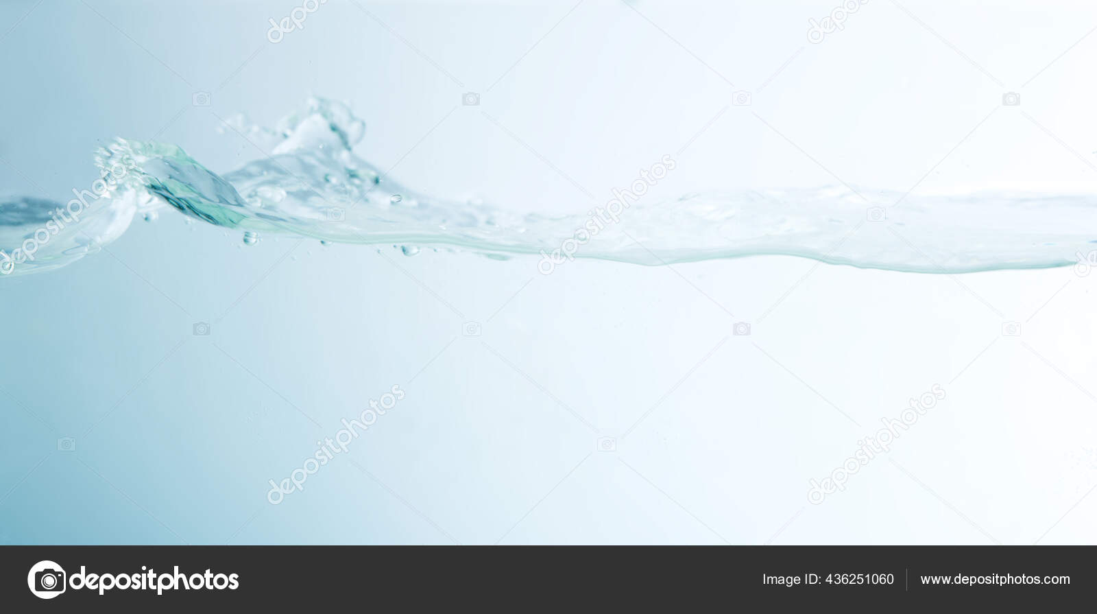 Close Splash Water Isolated Background — Stock Photo © Mulikov #436251060