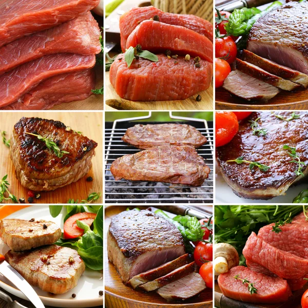 Raw meat collage Stock Photos, Royalty Free Raw meat collage Images ...