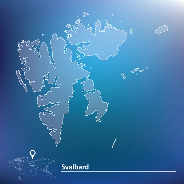 Map of svalbard Vector Art Stock Images | Depositphotos