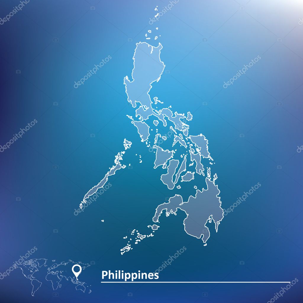 Philippine Map Wallpaper