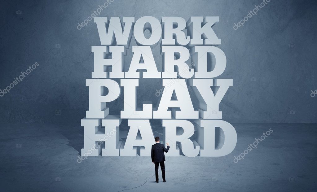 Hard working motivation for business person — Stock Photo © ra2studio ...