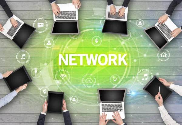 Networking connections Stock Photos, Royalty Free Networking ...