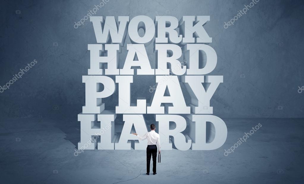 Hard working motivation for business person — Stock Photo © ra2studio ...
