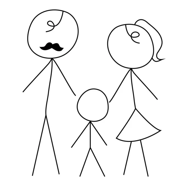 Cartoon doodle stick figure Stock Vector Image by ©glossygirl21 #53416921