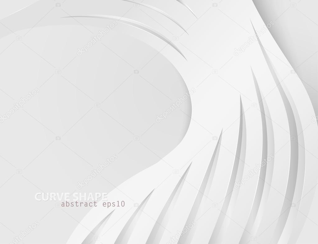 Abstract curve shape scene Stock Vector by ©mapichai 112678066