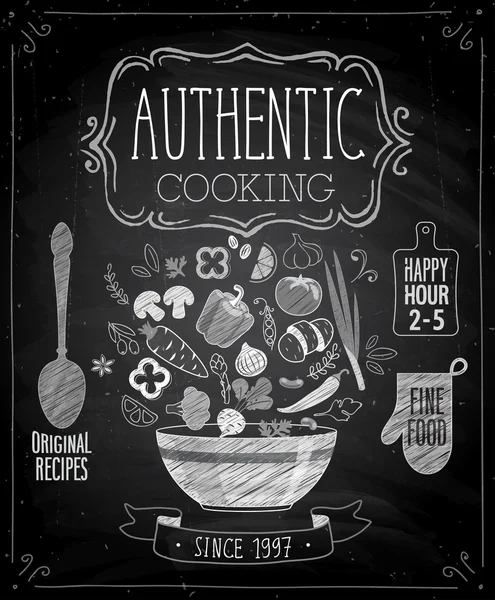 100,000 Cooking poster Vector Images | Depositphotos