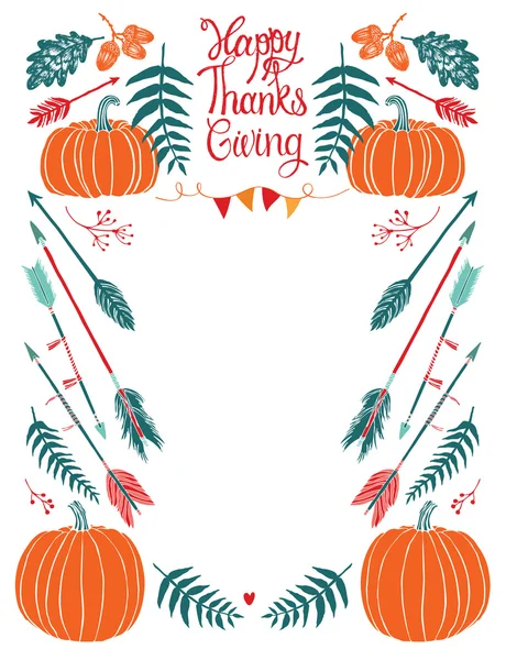 Thanksgiving leaf border Vector Art Stock Images | Depositphotos