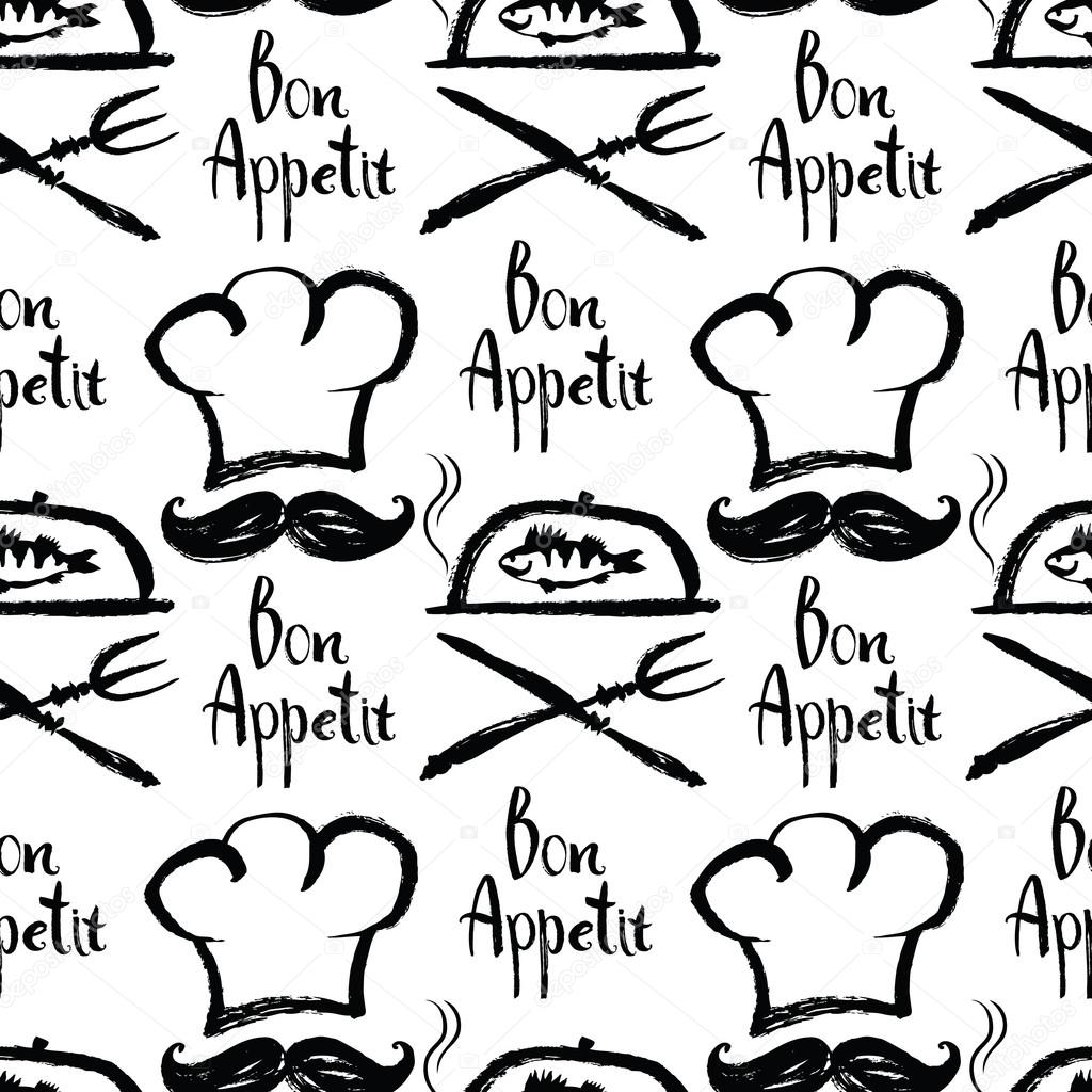 Bon Appetit background Stock Vector by ©Nenilkime 69902027
