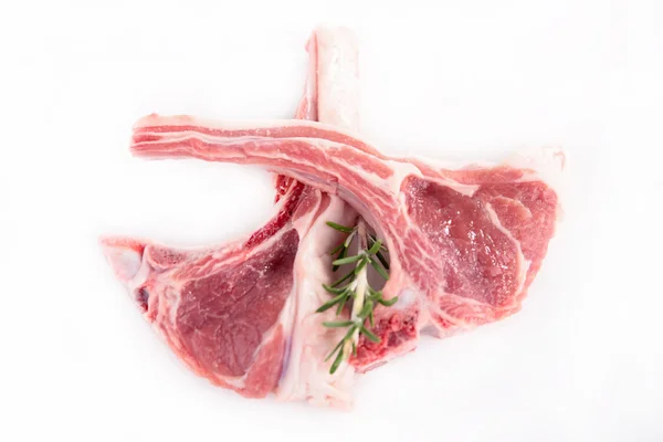 Raw lamb chop Stock Photo by ©studioM 35836067