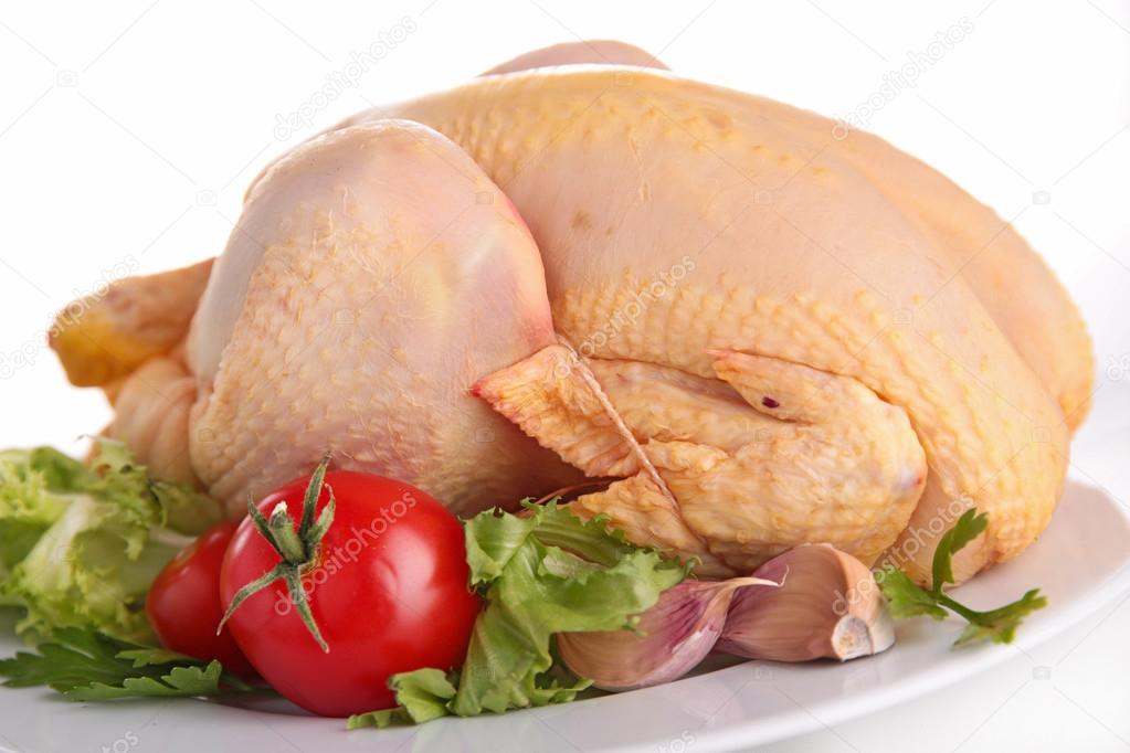 Raw chicken Stock Photo by ©studioM 57991931