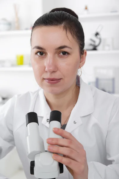 Laboratory assistant in the laboratory of of food quality.Cell culture ...