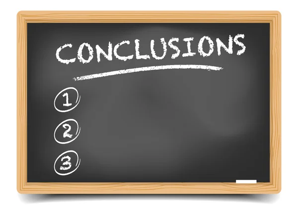 Conclusiones Imágenes Vectoriales, Gráfico Vectorial de Conclusiones ...