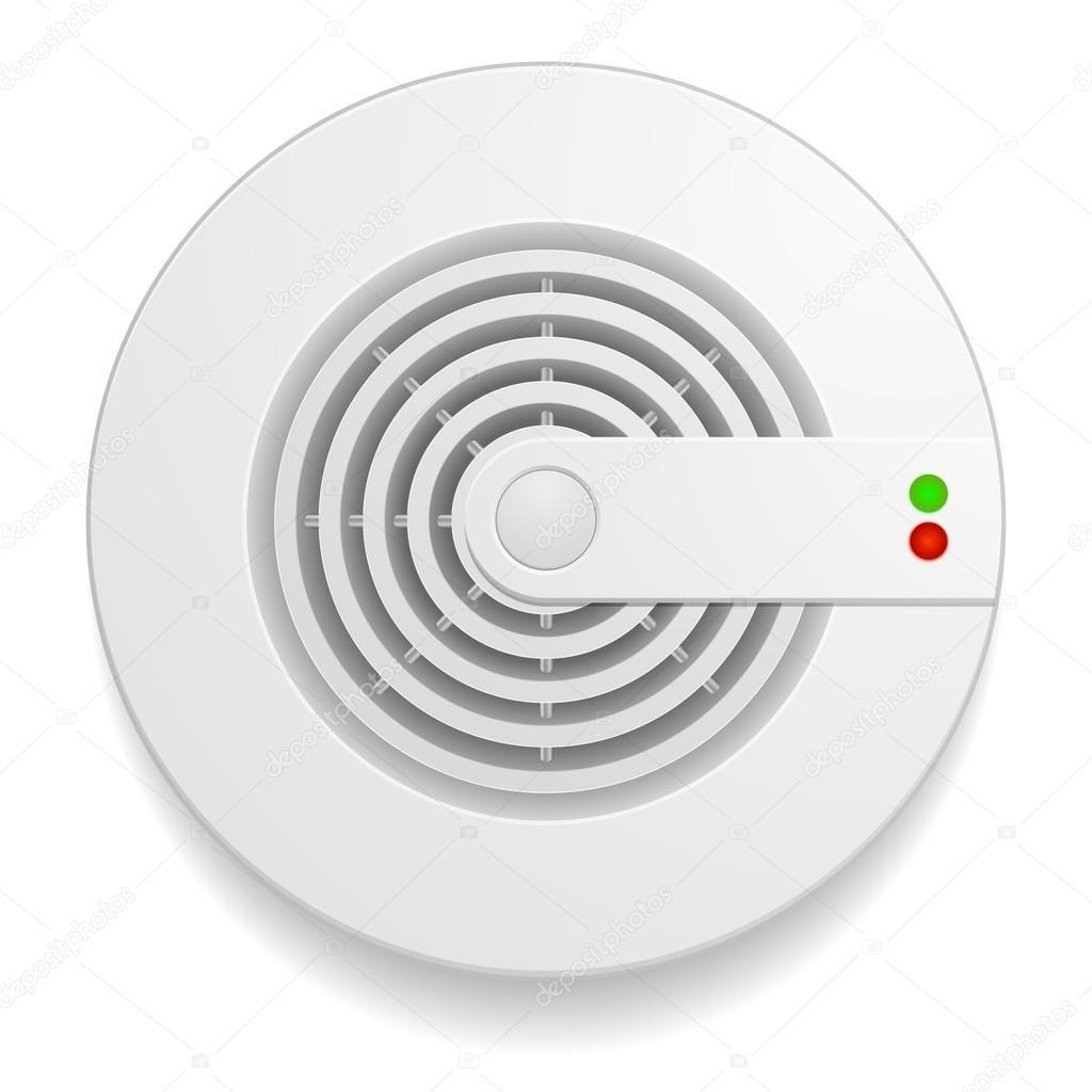 Detector de humo Vector de Stock de ©unkreatives 68796311
