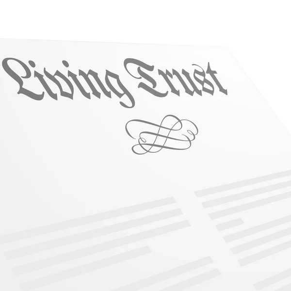 Living trust brev Vector Art Stock Images | Depositphotos