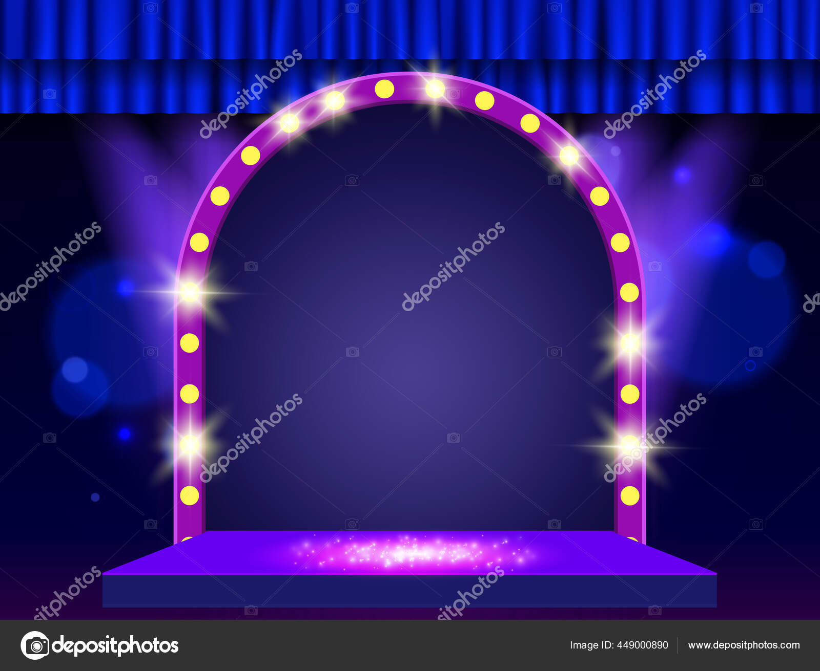 Vintage Game Show Set Design