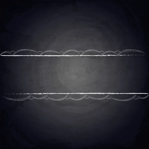 Chalkboard Blackboard Background Design Hand Drawn Plants Branches ...