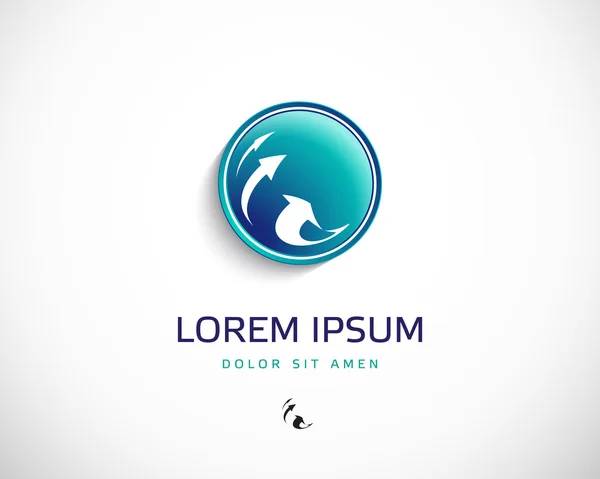 Abstract Vector Logo Design Template — Stock Vector © epic22 #47118225