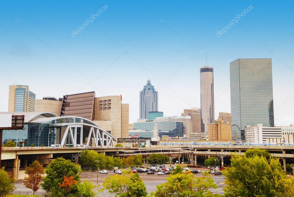 Downtown Atlanta, Georgia — Stock Photo © AndreyKr #102873056