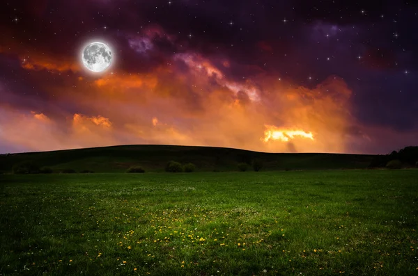 Beautiful night scenery Stock Photos, Royalty Free Beautiful night ...