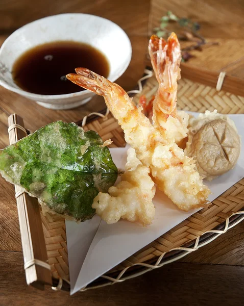 Tails tiger shrimp tempura — Stock Photo © lenaivanova #78365280