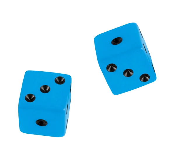 Blue dice Stock Photo by ©shutswis 10119631