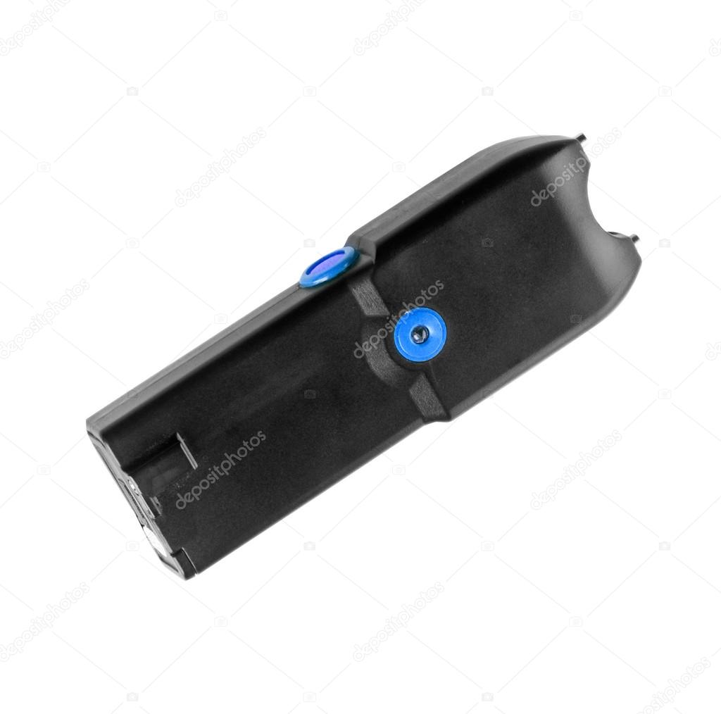 Taser isolated on white Stock Photo by ©shutswis 118058056
