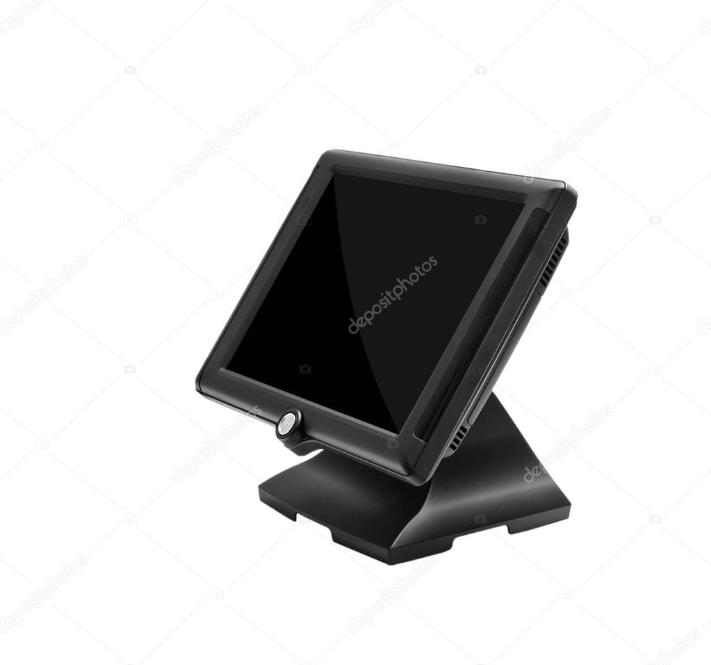 Touchscreen pane isolated on white Stock Photo by ©shutswis 118062710