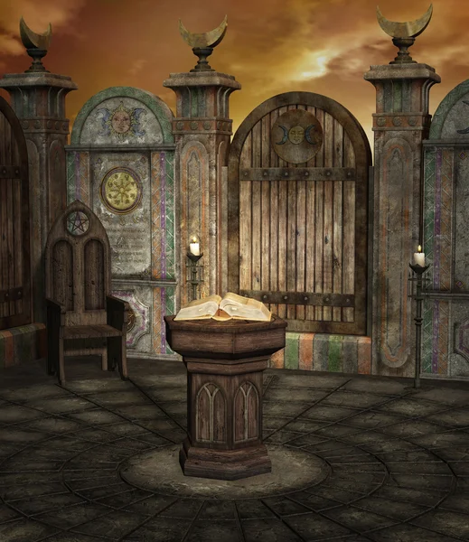 Pagan altar Stock Photos, Royalty Free Pagan altar Images | Depositphotos