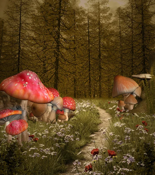 Enchanted nature series - enchanted meadow Stock Photo by ©Ellerslie ...