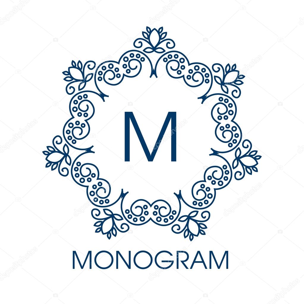 Monogram art design. Stock Vector Image by ©Sonulkaster #110076602