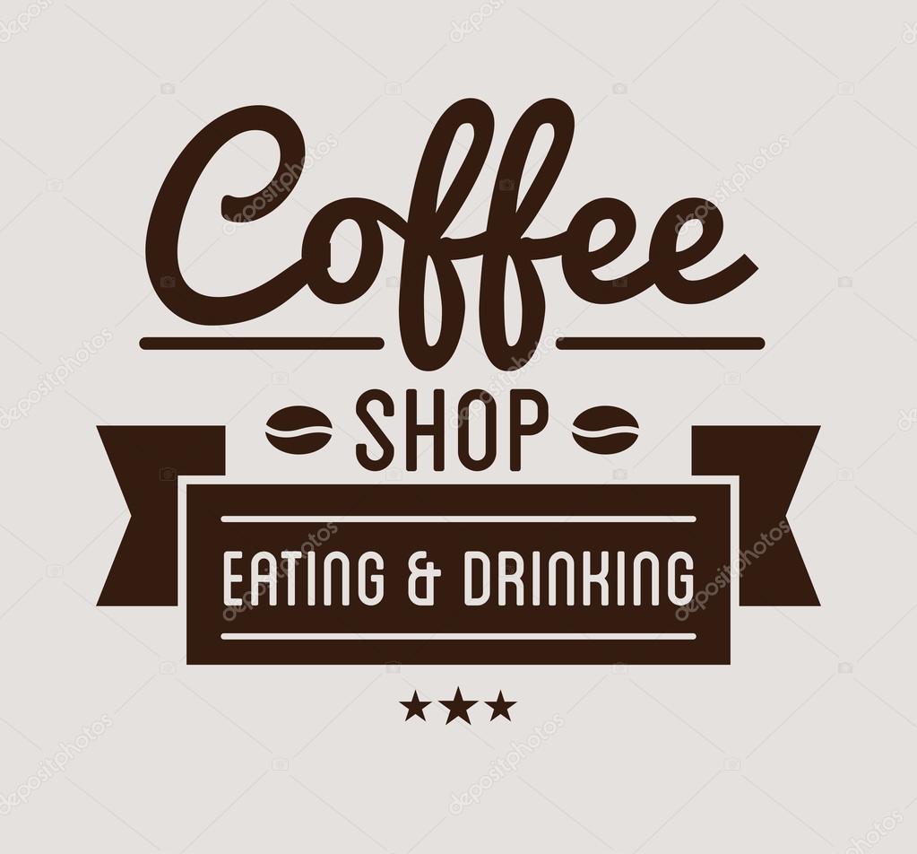 Coffee shop template Stock Vector by ©Sonulkaster 124148208